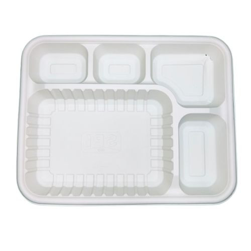 Biodegradable Disposable Large Compartment Meal
