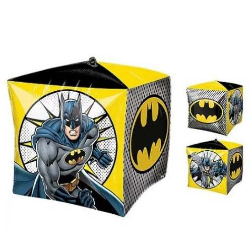 Batman Cubez Balloon - 38x38cm | Discount Party Warehouse