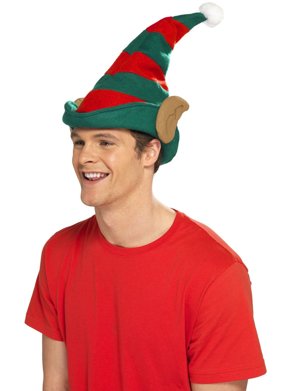 Elf Hat Australia | Shop for Adults Elf Hat, Buy Green and Red Stripes ...