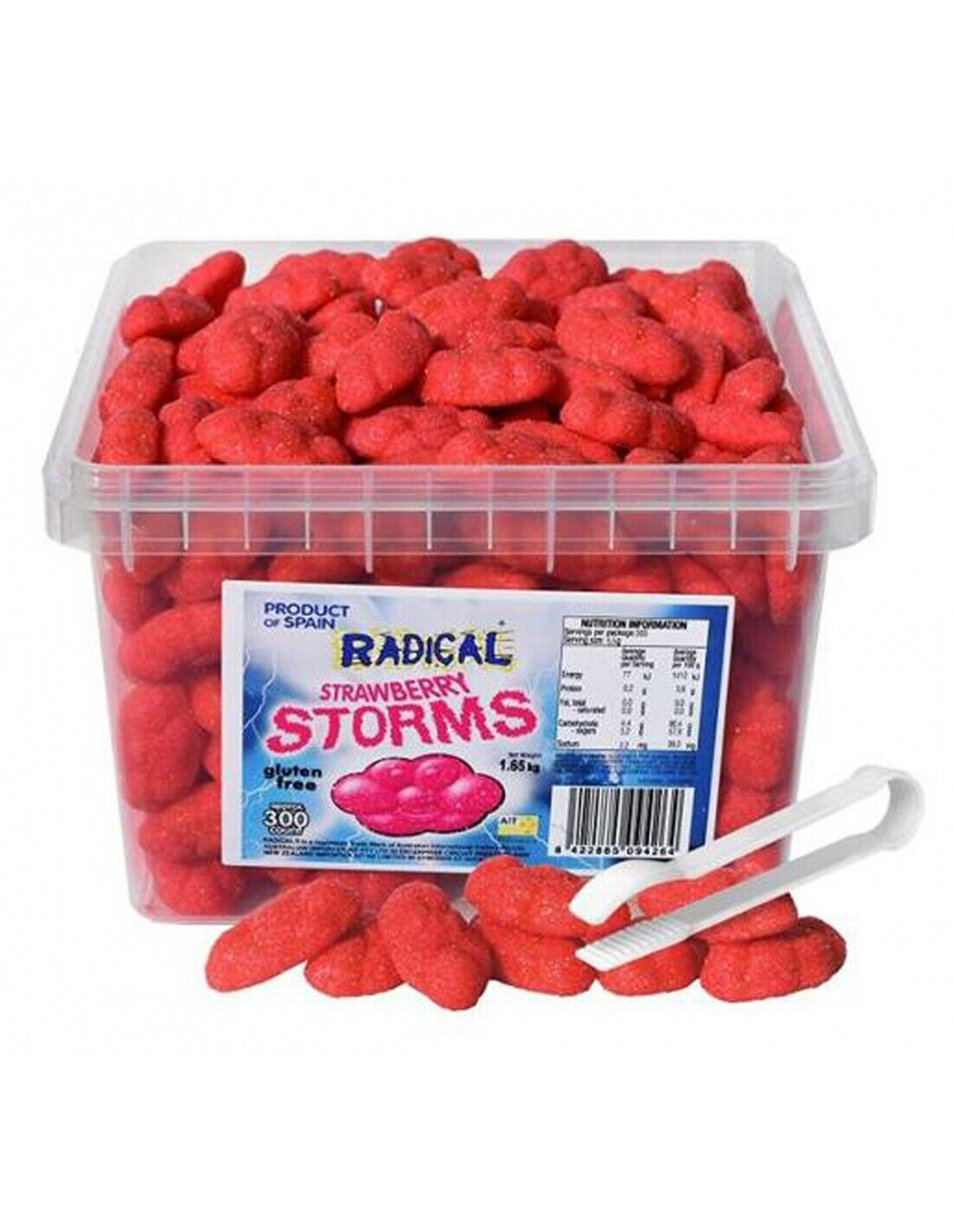 Radical Strawberry Storm 1.65kg - Discount Party Warehouse