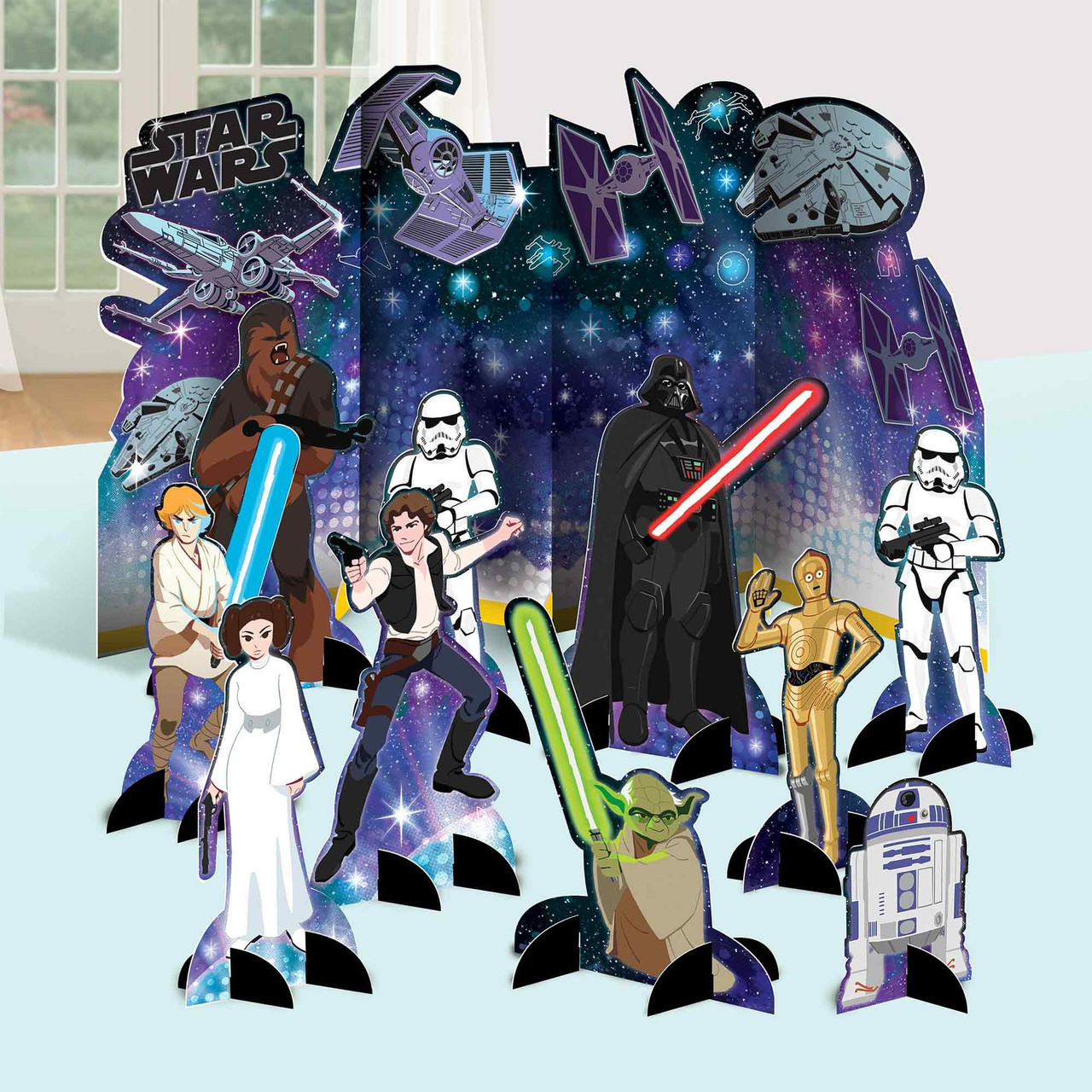 Star Wars Galaxy Table Decorating Centrepiece Kit - Discount Party ...
