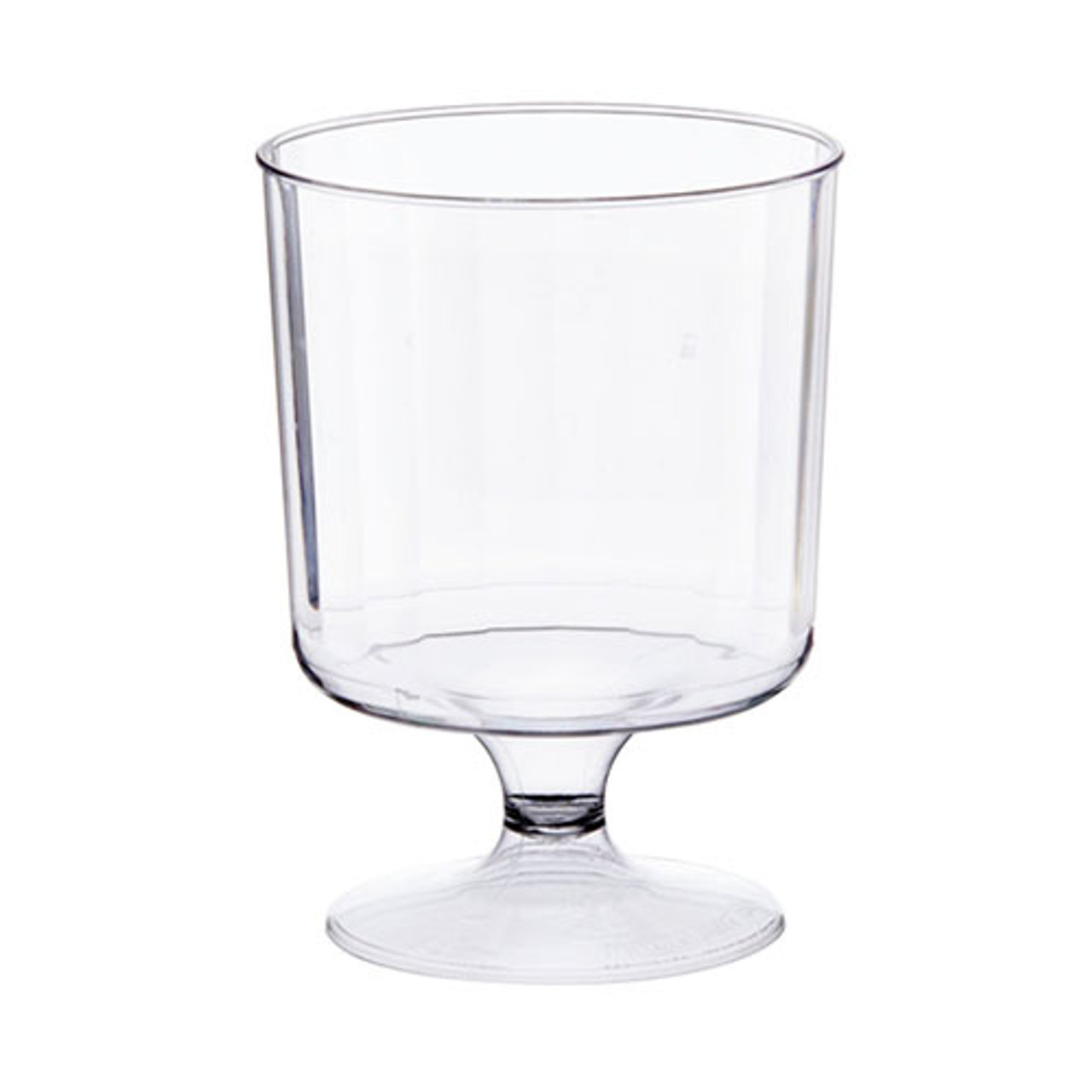 Heavy Duty Clear Plastic Wine Goblets 170ml (25Pkts x 10) - Discount ...