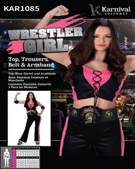 Wrestler Girl Costume