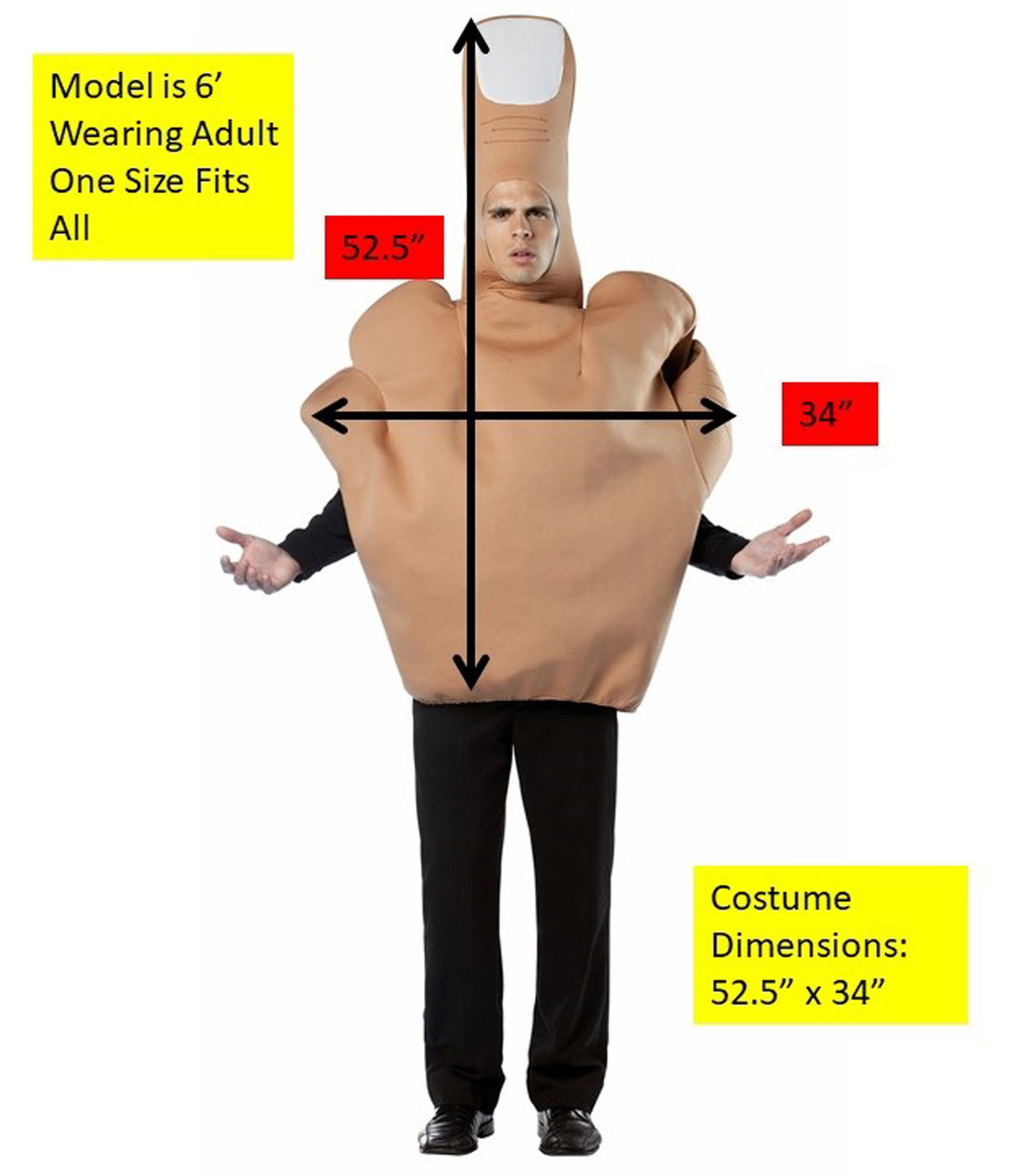 The Finger Costume
