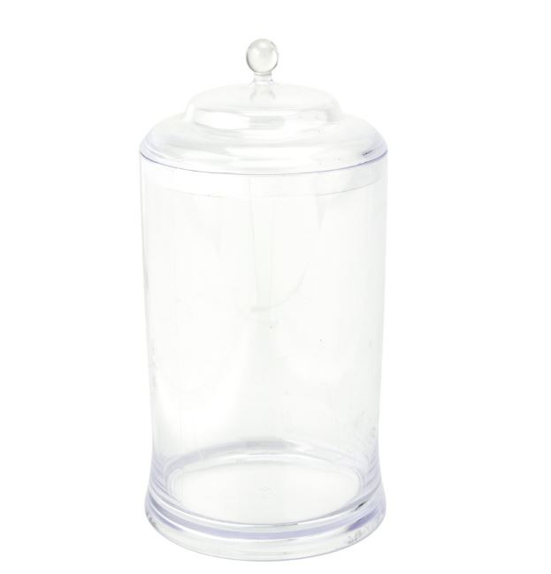 Clear Plastic Candy Jar With Lid - 6¼" x 11¾"