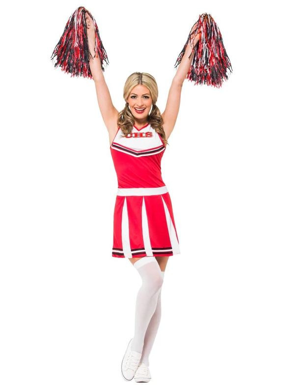 Cheerleader Costume, Red