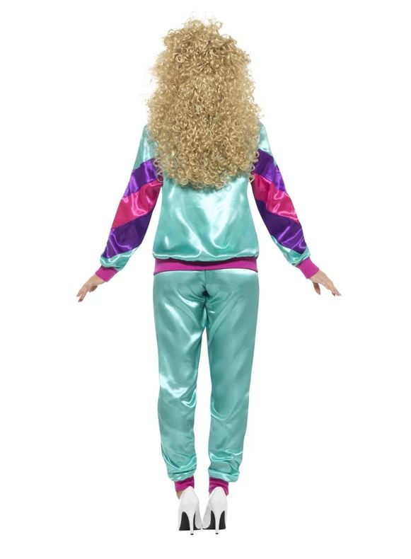 80s Height of Fashion Shell Suit Costume, Female