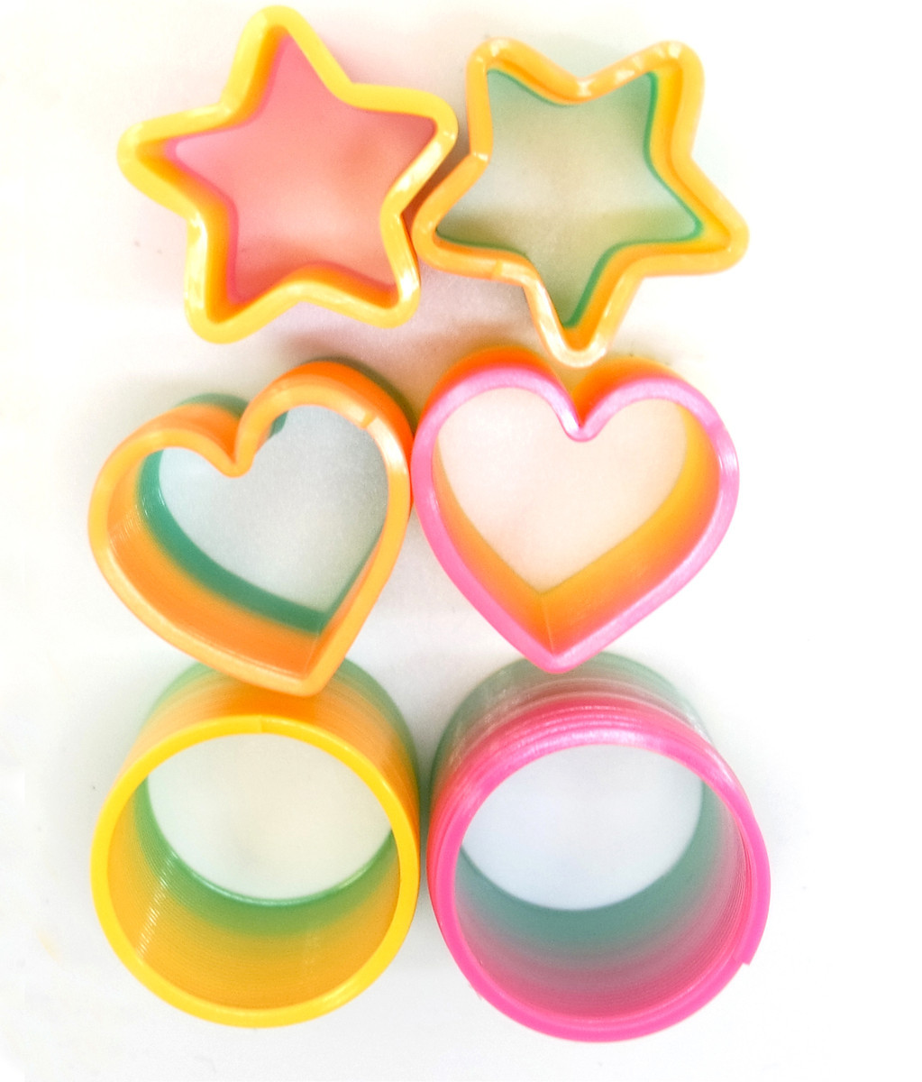 48 Rainbow Spring Shapes