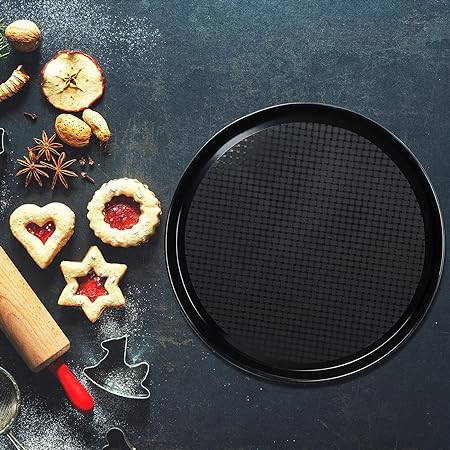 Black Multi-Purpose Serving Plate 35cm