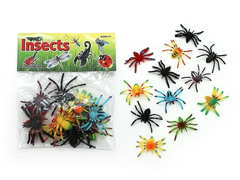 Spiders in Bag 7cm - 12pk