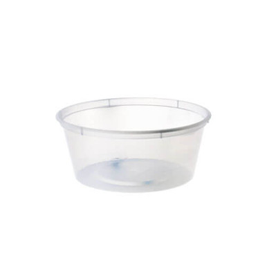 Round Plastic Takeaway Containers 300ml - Pack of 100 | Discount Party ...