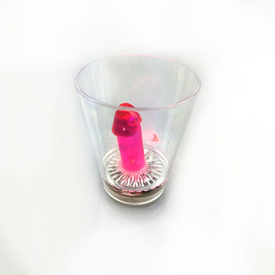 Light Up Penis Shot Glass | Discount Party Warehouse