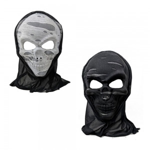 TATTERED MASK W/HOOD WITH HANG SELL CARD