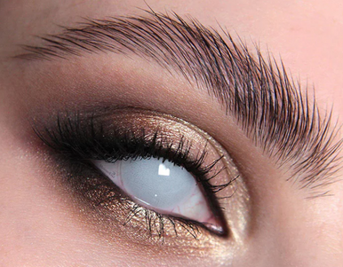 One Wear Blind White Contact Lenses Halloween | Shop for White Eye ...