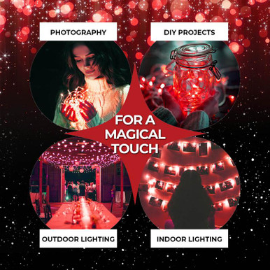 Red Fairy Lights Australia | Shop for Battery Operated Red Fairy Lights ...