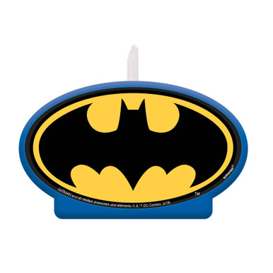 Batman Heroes Unite Candle - Discount Party Warehouse