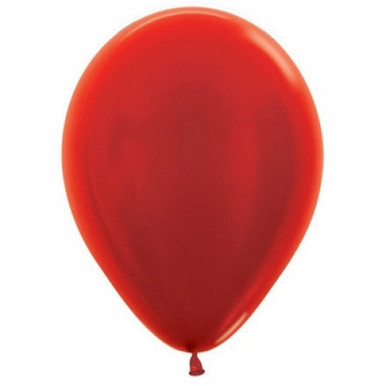 Metallic Red 30cm Sempertex Balloons P25
