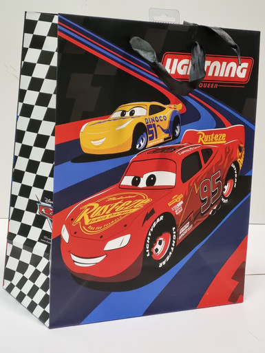 FSC Large Disney Cars Bag 1pc 32.5cm