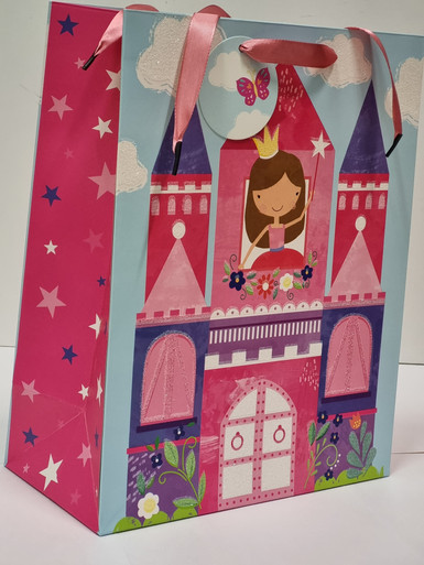FSC Large Princess Castle Bag 1pc 32.5cm