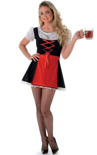 Sexy Waitress Costume - Large