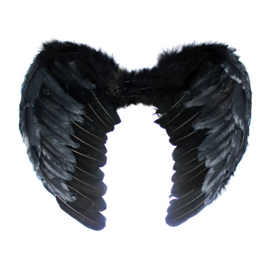 Black Angel Wings (Large) 60X45cm
