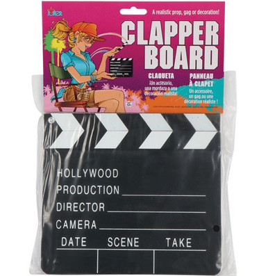 Wooden Clapper Board 7" x 8"