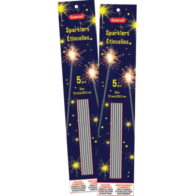 30cm Sparklers Pack of 5 | Discount Party Warehouse