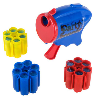 Assorted Confetti Shooter With 3 Refills