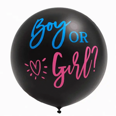 Custom Mega Confetti Gender Reveal