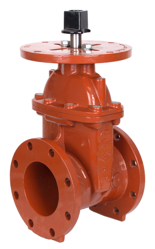 25FN 4 RESILIENT WEDGE GATE VALVE FLANGE NON-RISING STEM ULFM PIV - ASC ...
