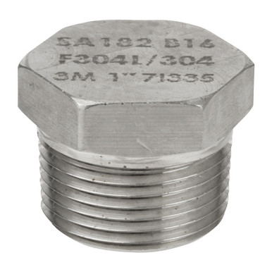 3 3M 316/L THREADED HEX PLUG - ASC Connect Portal