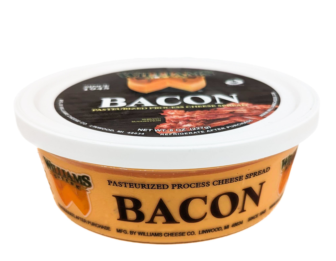 Williams Cheese - Bacon Cheese Spread 8 oz