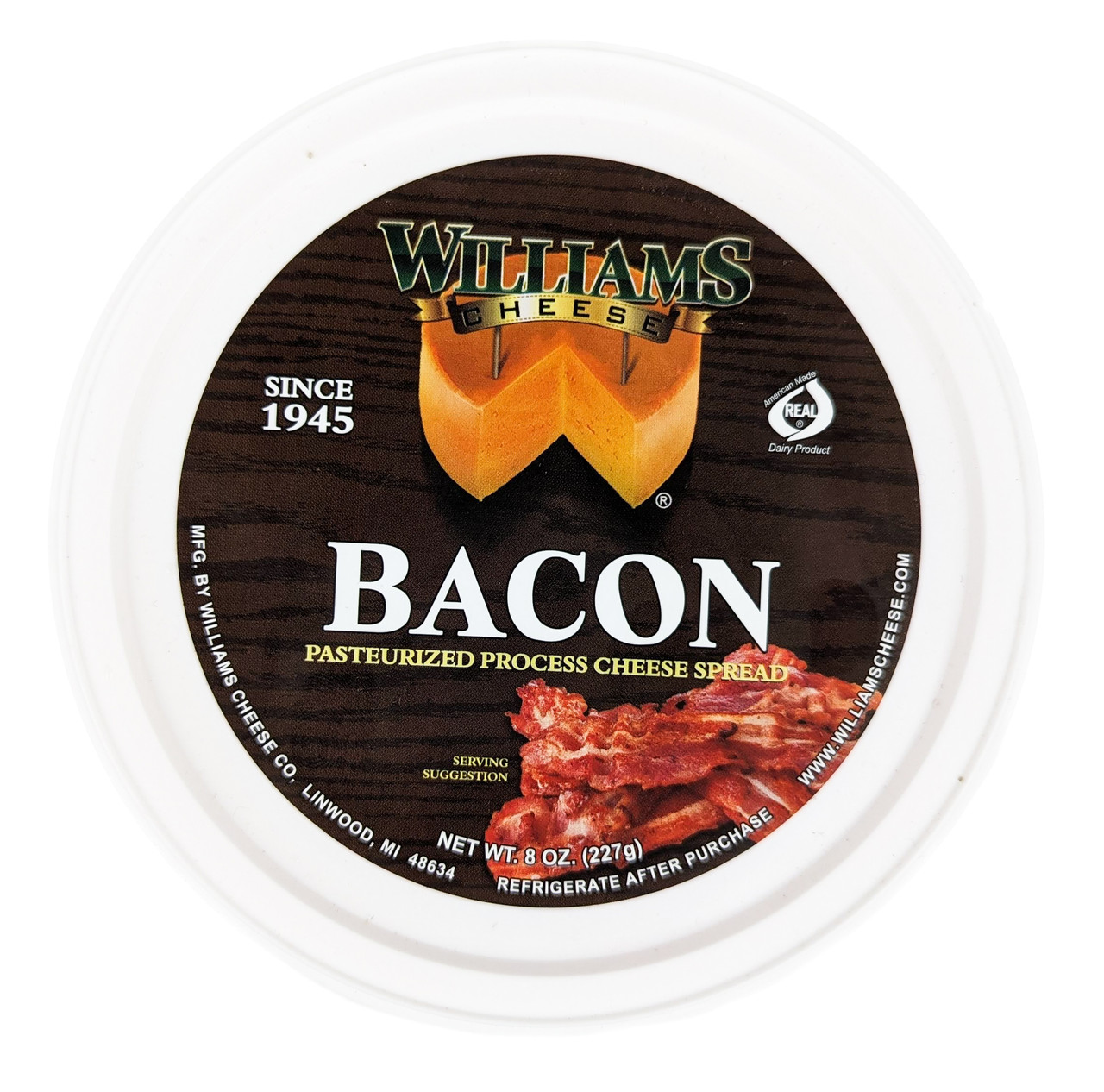Williams Cheese - Bacon Cheese Spread 8 oz