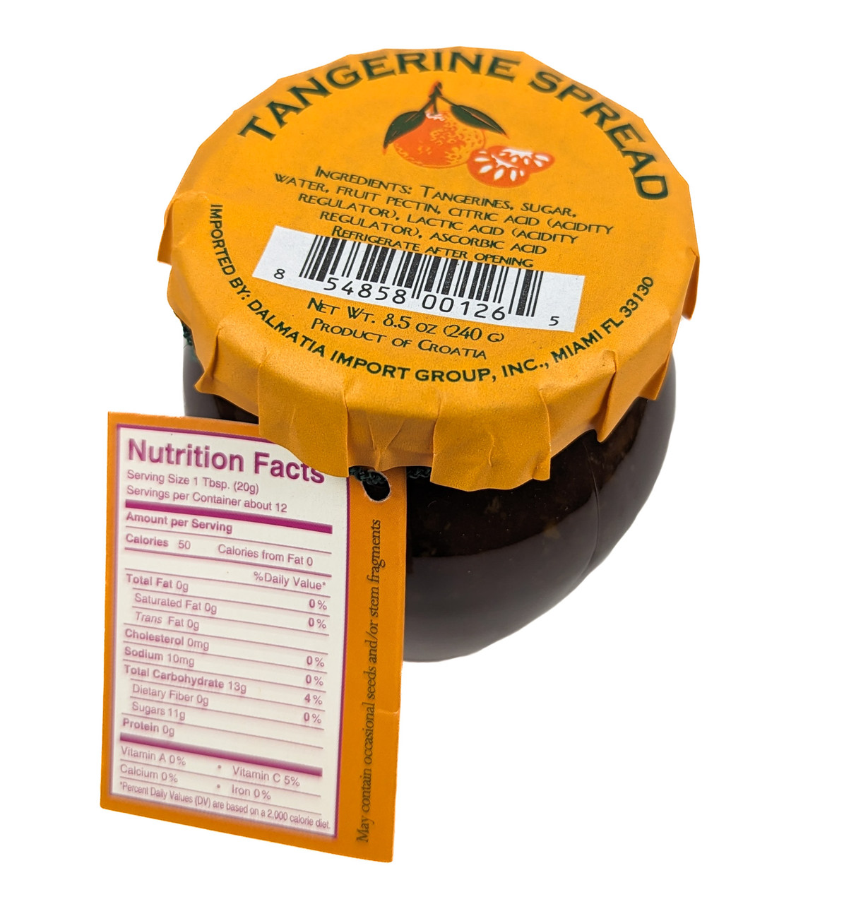 Dalmatia - Tangerine Spread 8.5 oz