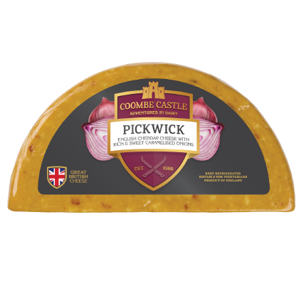 Pickwick Cheddar with Caramelized Onions England