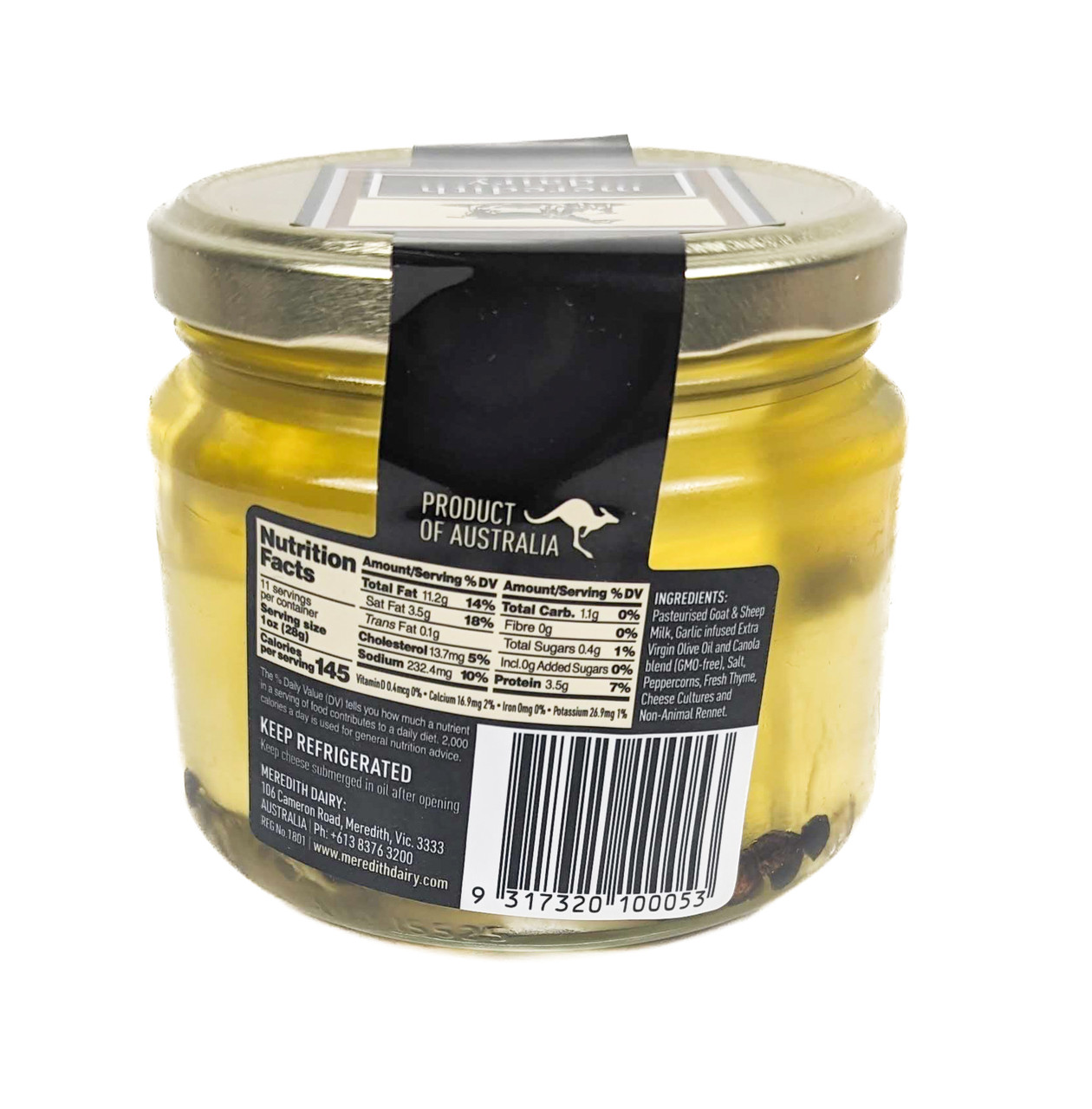 Australian Marinated Feta by Meredith Dairy - CheeseDelicatessen.com