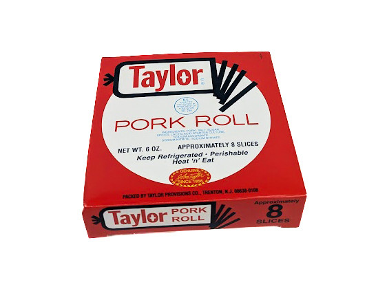 Taylor Pork Roll Thin Sliced 6 oz