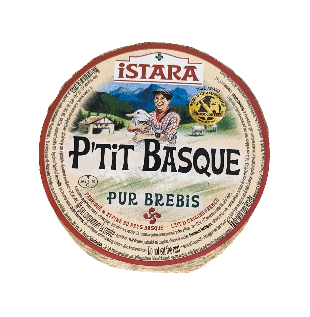 P'tit Basque Cheese 1.25 lb
