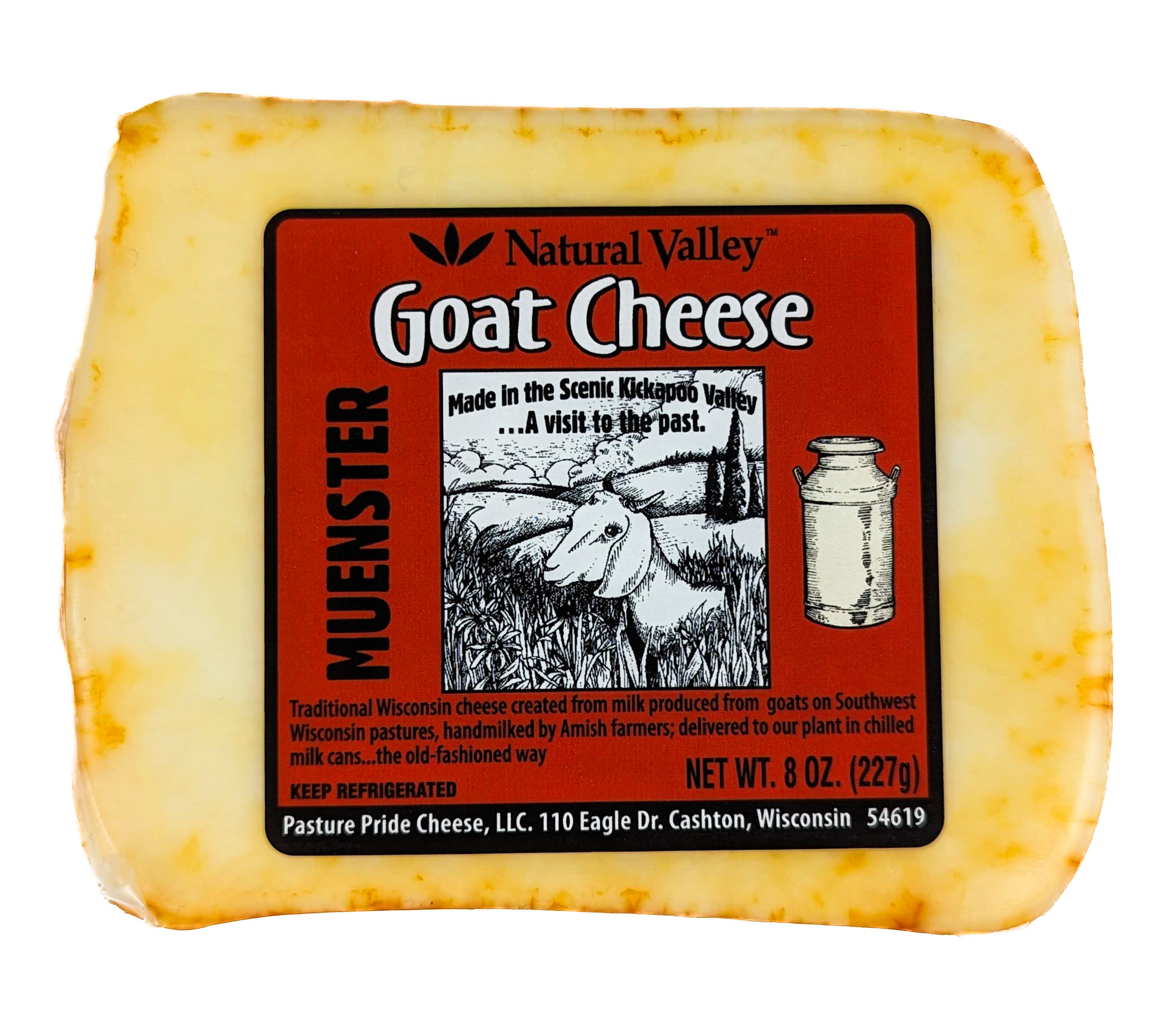 Natural Valley - Muenster Goat Cheese 8 oz