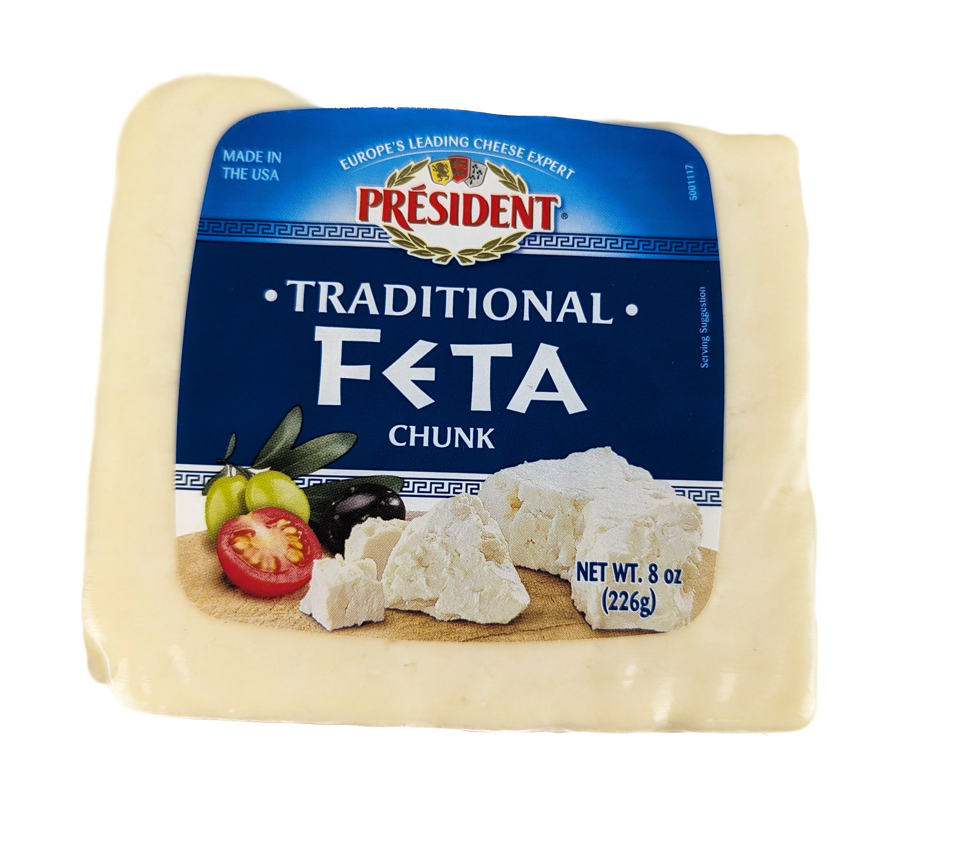 President - Feta Chunk 8 oz