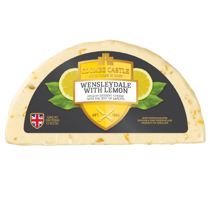 WENSLEYDALE WITH LEMON AND HONEY.