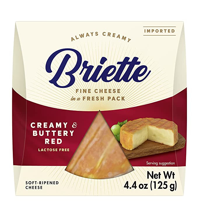 Briette Champignon Creamy and Buttery red, 4.4 oz