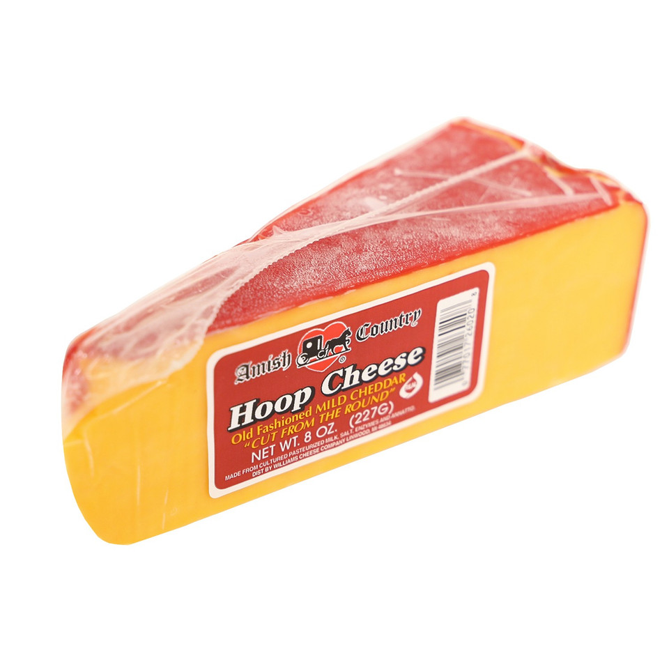 Hoop Cheese Amish Country Cheddar 8 oz