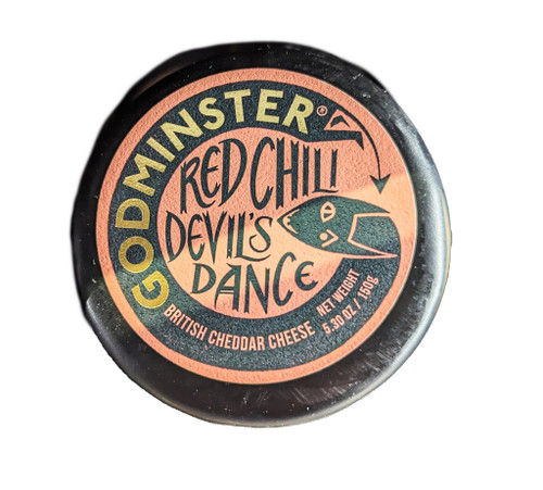 Godminster - Red Chili Devil's Dance Black Circle, British Cheddar 5.3 oz