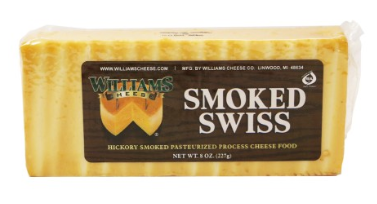 Williams Cheese - Smoked Swiss Bar 8 oz