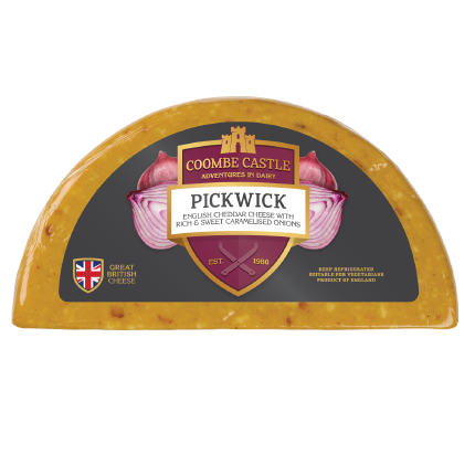 Pickwick Cheddar with Caramelized Onions England