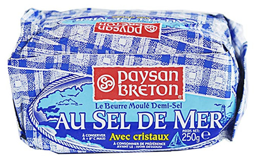 Paysan Breton Butter with Sea Salt Crystals 8.8 oz