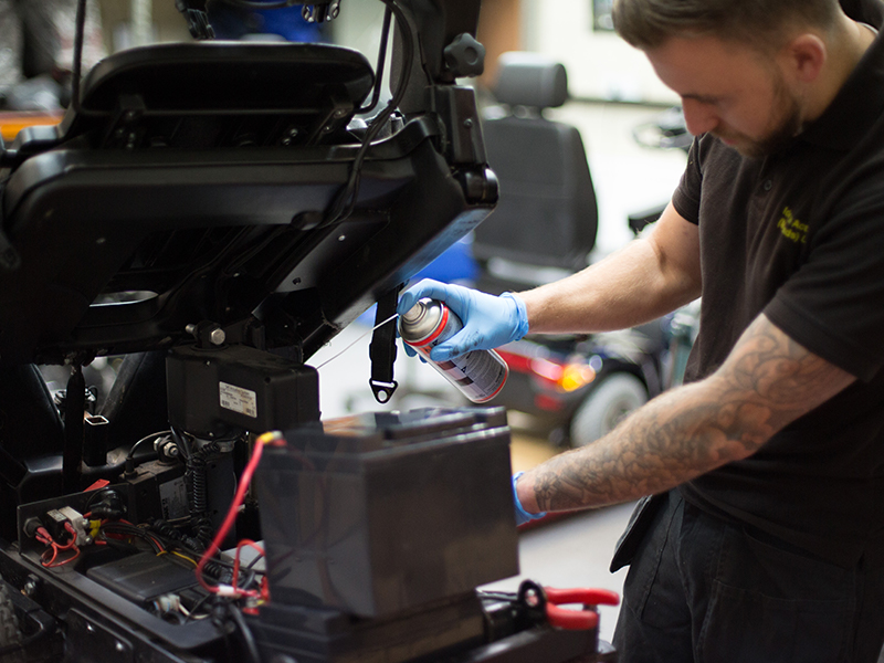 How To Keep Your Mobility Scooter Working? Maintenance Tips - Living Spinal