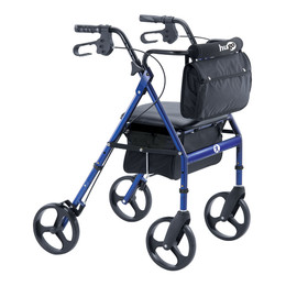Hugo Elite Rolling Walker with a Seat, by Drive Medical