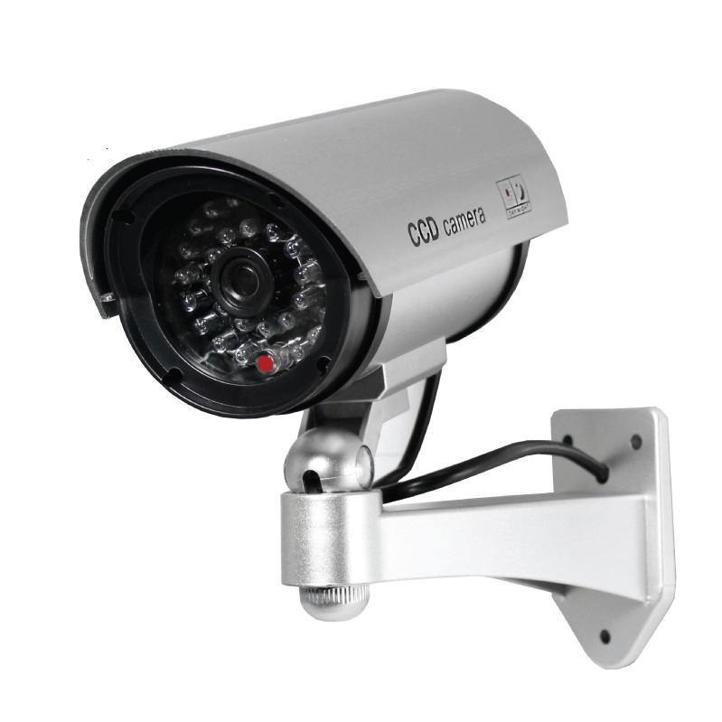7" Outdoor Dummy Camera - Solar Powered Light
